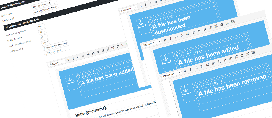 WP File Download - WordPress file manager