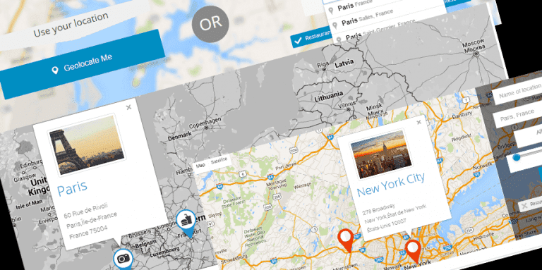 My Maps location: Locations & Categories