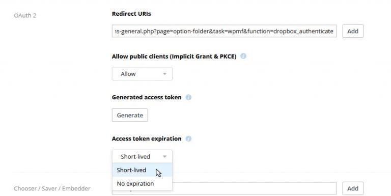 WP Media Folder Addon: Dropbox Integration