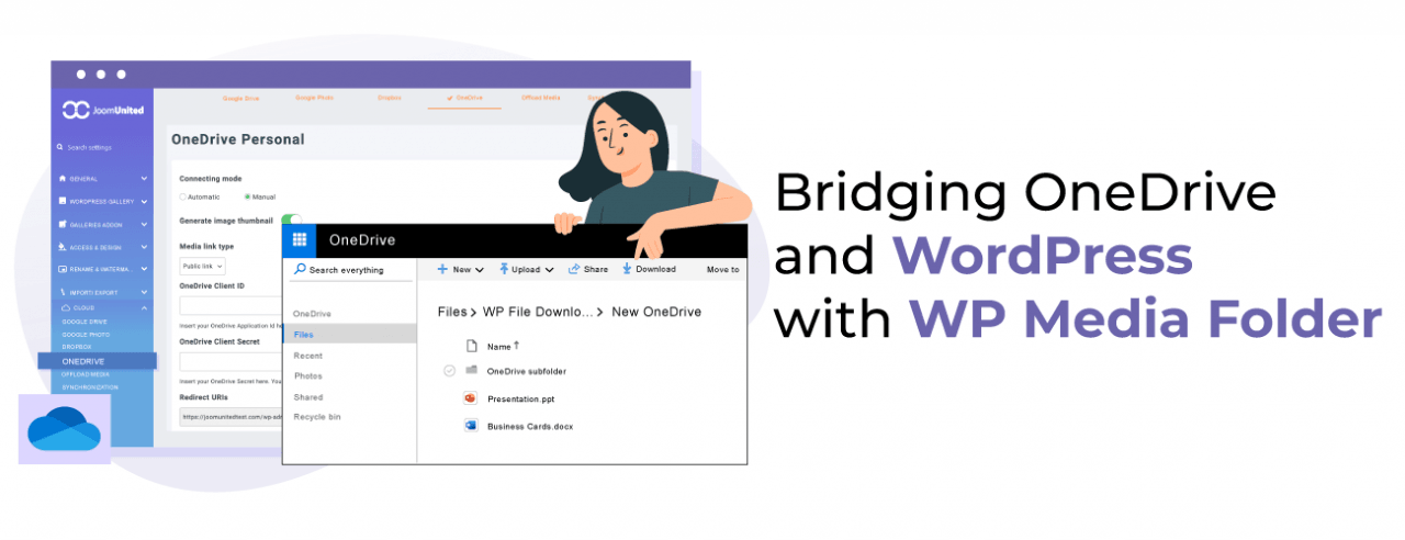 Bridging OneDrive and WordPress with WP Media Folder
